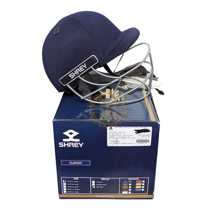 Shrey Classic Steel Helmet – USA Cricket Gear